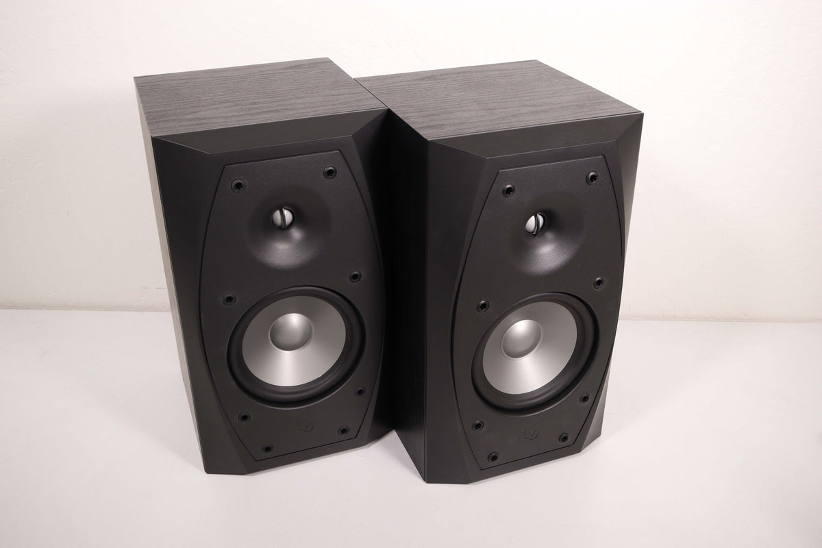 Infinity ENTRA ONE 2 Way Bookshelf Speaker Pair Set 8 Ohms 125 Watts ...