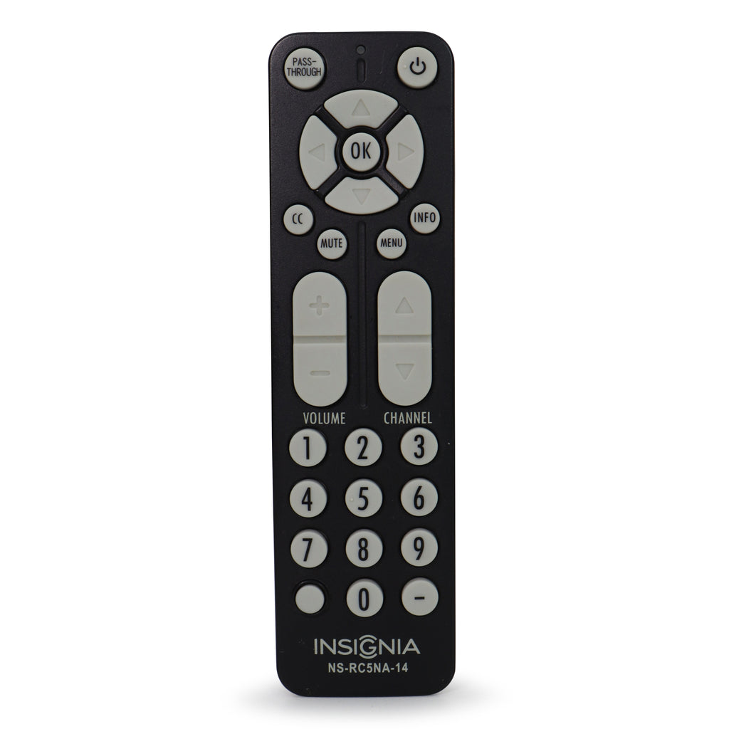 Insignia NS-RC5NA-14 Remote Control for Digital Converter Box NS-DXA2