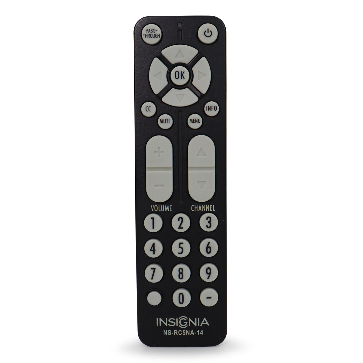 Insignia NS-RC5NA-14 Remote Control for Digital Converter Box NS-DXA2 ...