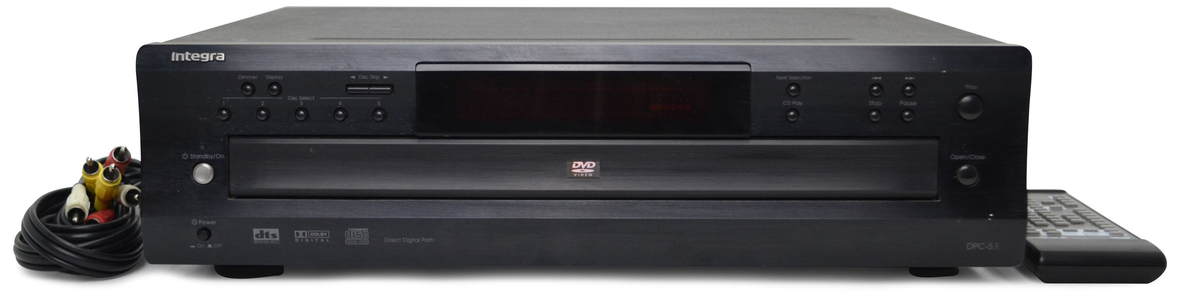 Integra Home Theater DPC-5.1 5 Disc DVD Changer with Direct Digital Pa ...