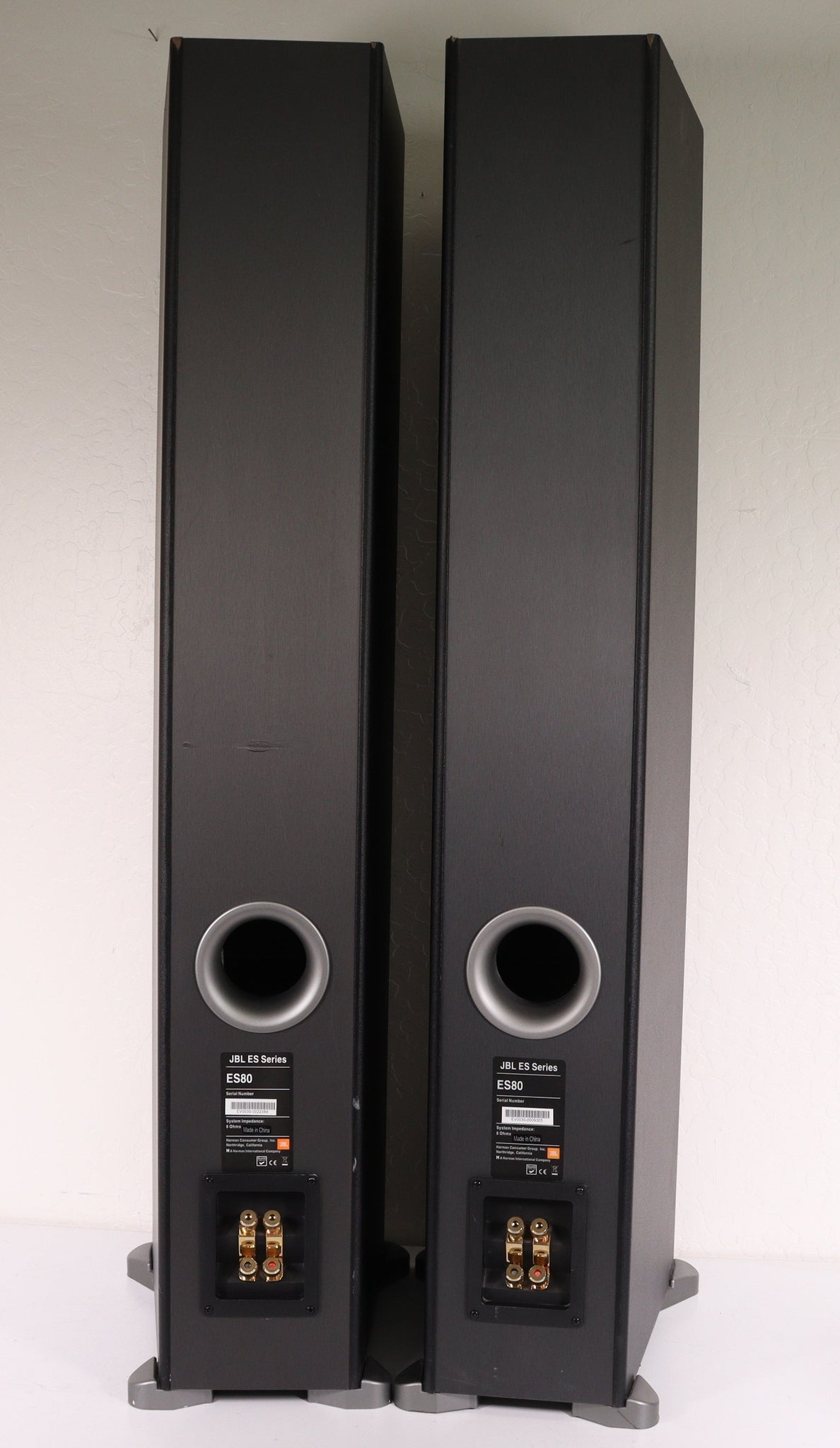 JBL ES Series ES80 Tower Speaker Pair 5 Way 400 Watts Max