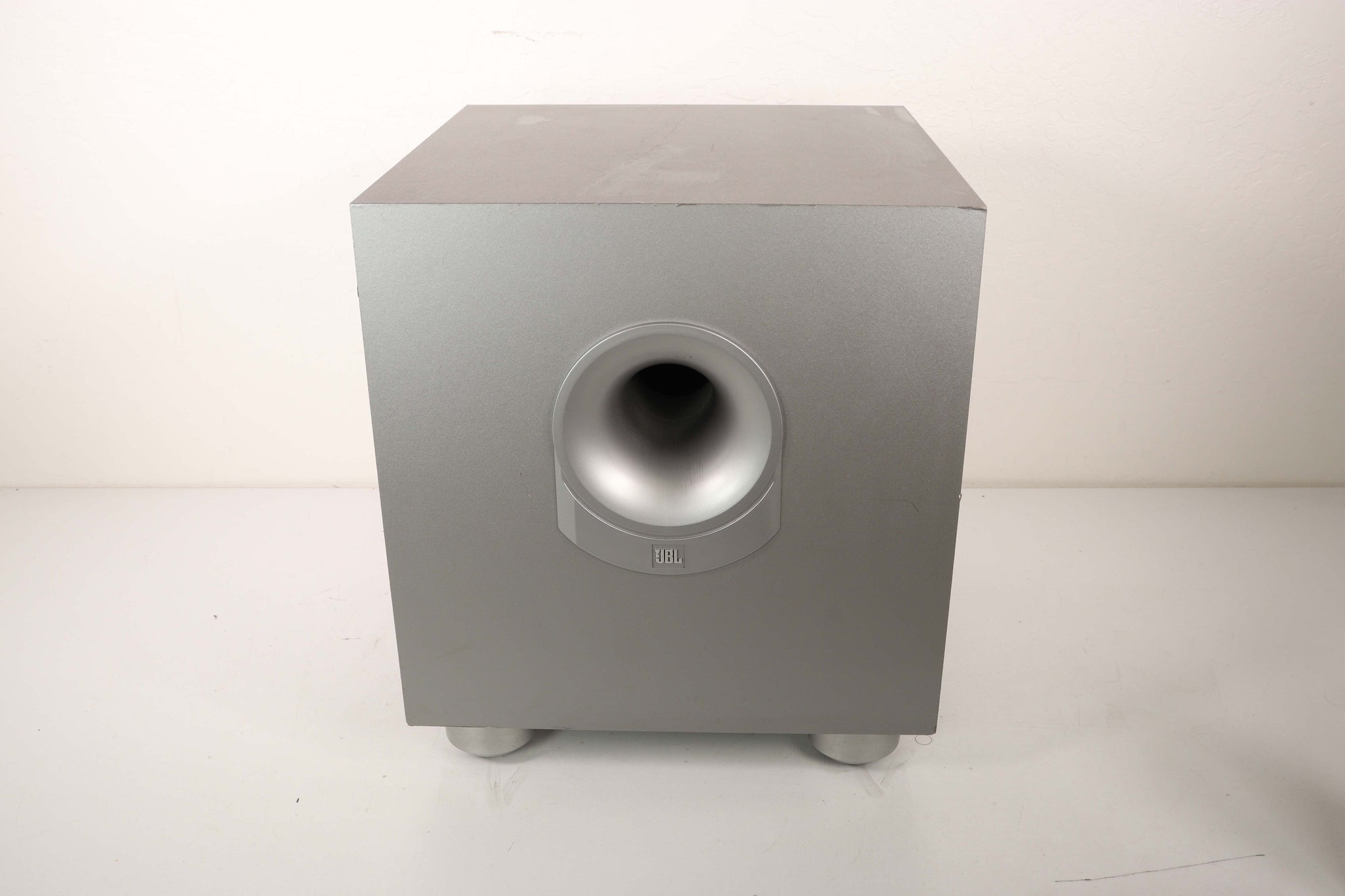JBL SUB145 8 Inch Powered Subwoofer Speaker System Grey
