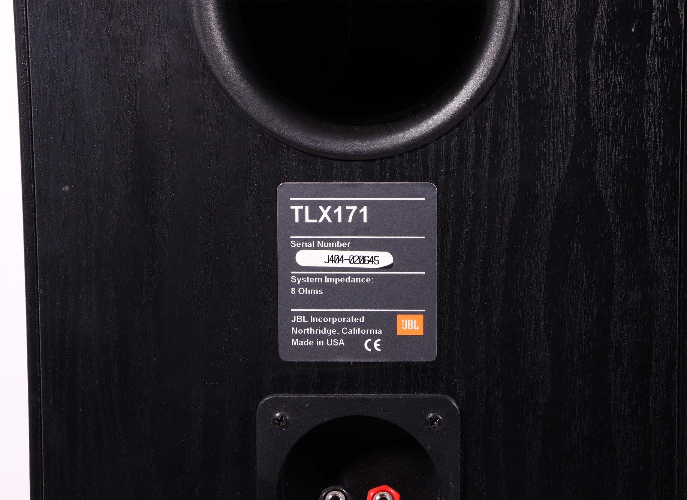 JBL TLX171 3-Way 8" Floorstanding Loudspeaker — SpenCertified