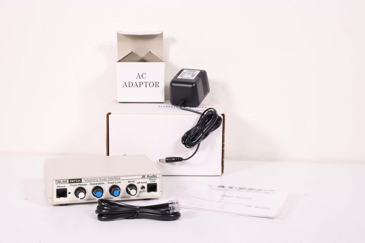 JK Audio Inline Patch Telephone Audio Interface New in Box — SpenCertified