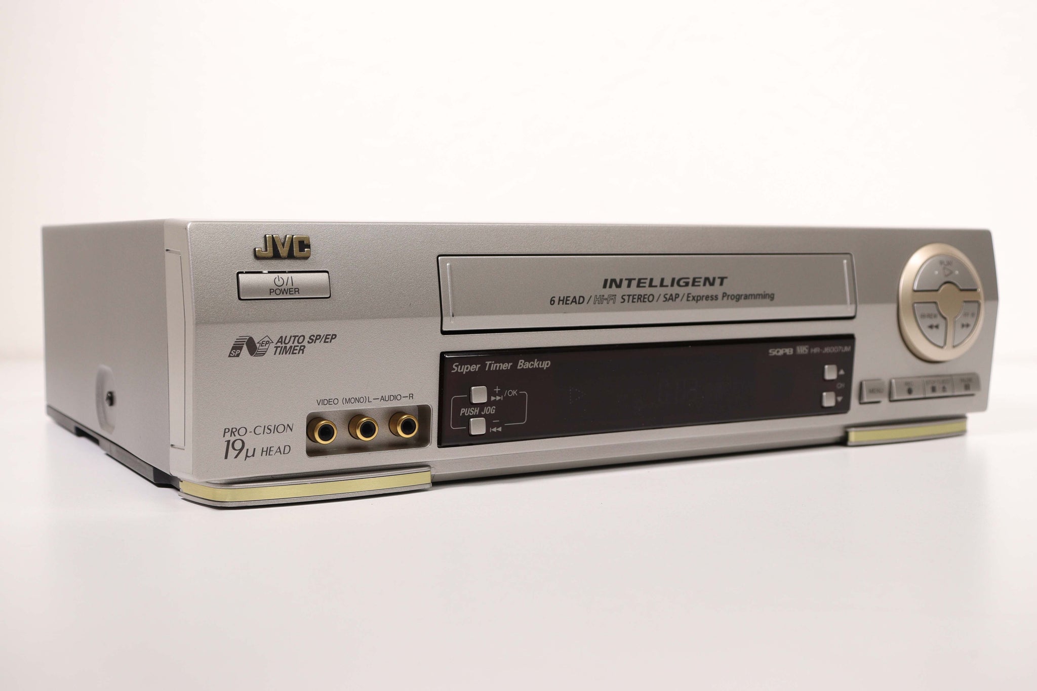 JVC HR-J6007UM Video Cassette Recorder VHS Player System Intelligent 6