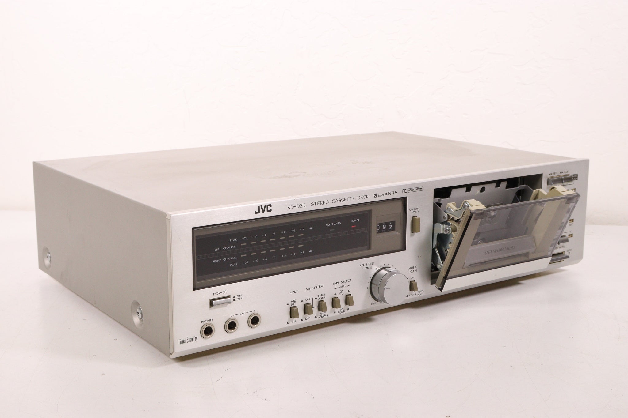 JVC KD-D35 Stereo Single Cassette Deck