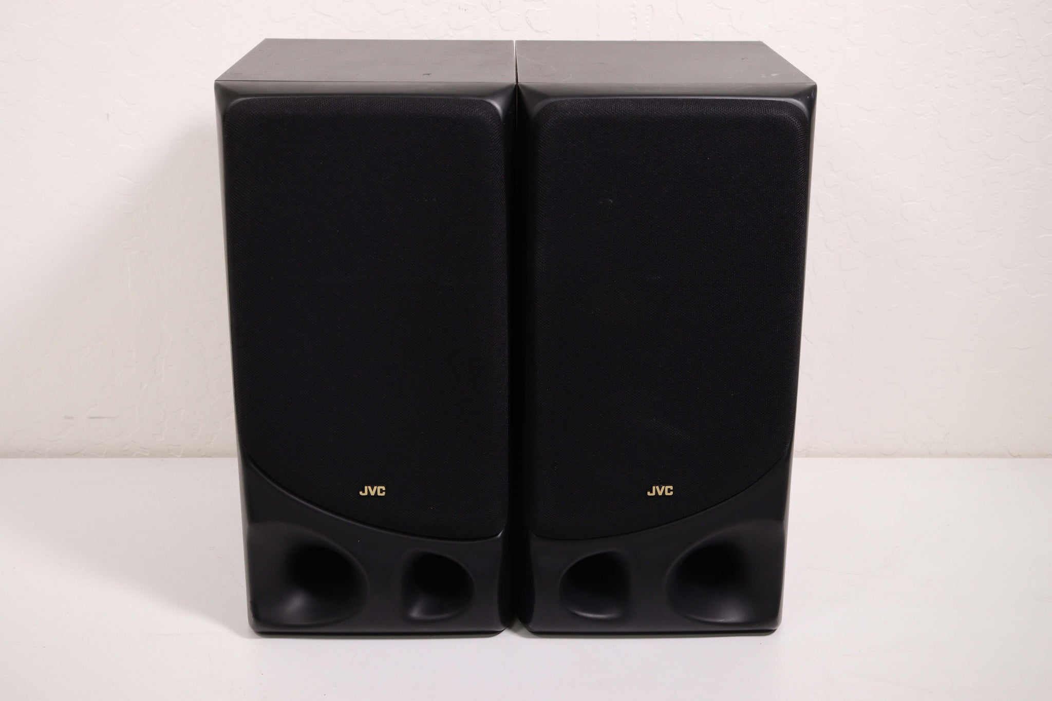 JVC SP-MXC5BK 3-Way Speaker System Small Bookshelf Pair Set 50 Watts 8