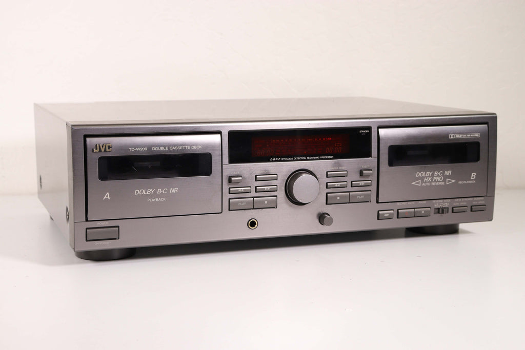 JVC TD-W209 Double Cassette Deck Player Recorder