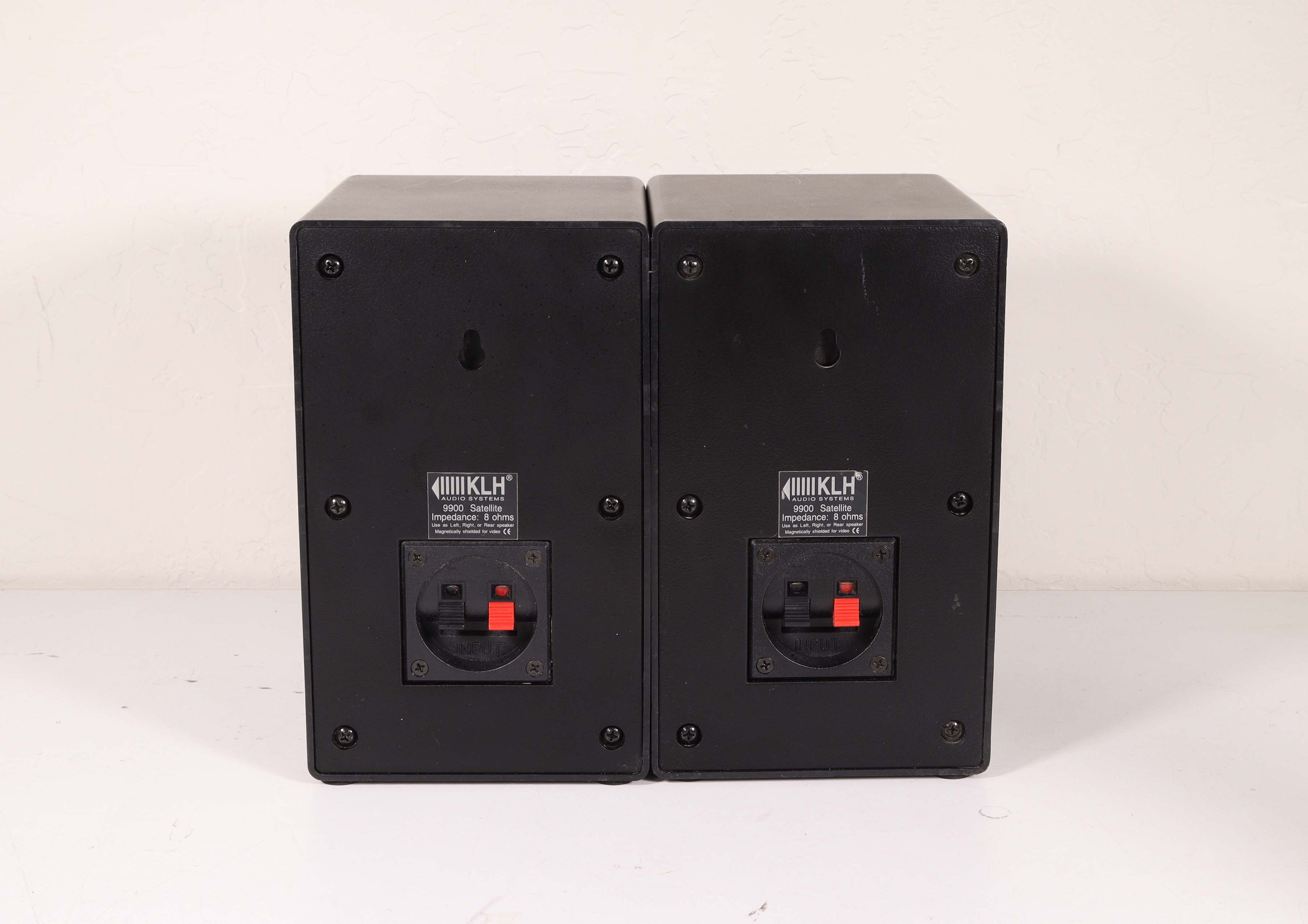 KLH 9900 Speaker System Satellites and Passive Subwoofer — SpenCertified
