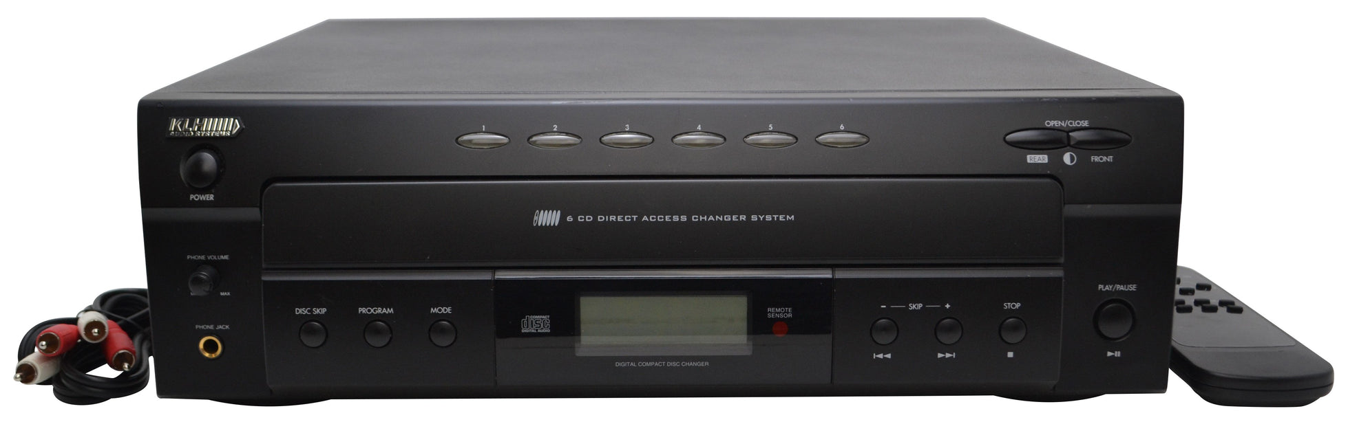 KLH Audio Systems - DA1502 - 6-Disc CD Changer — SpenCertified