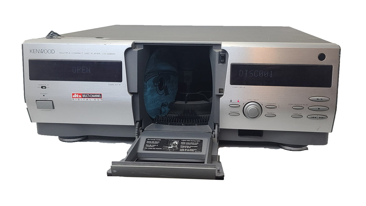 Kenwood CD-2280M Multiple Compact CD 200 Disc Changer and Player 2 CD ...