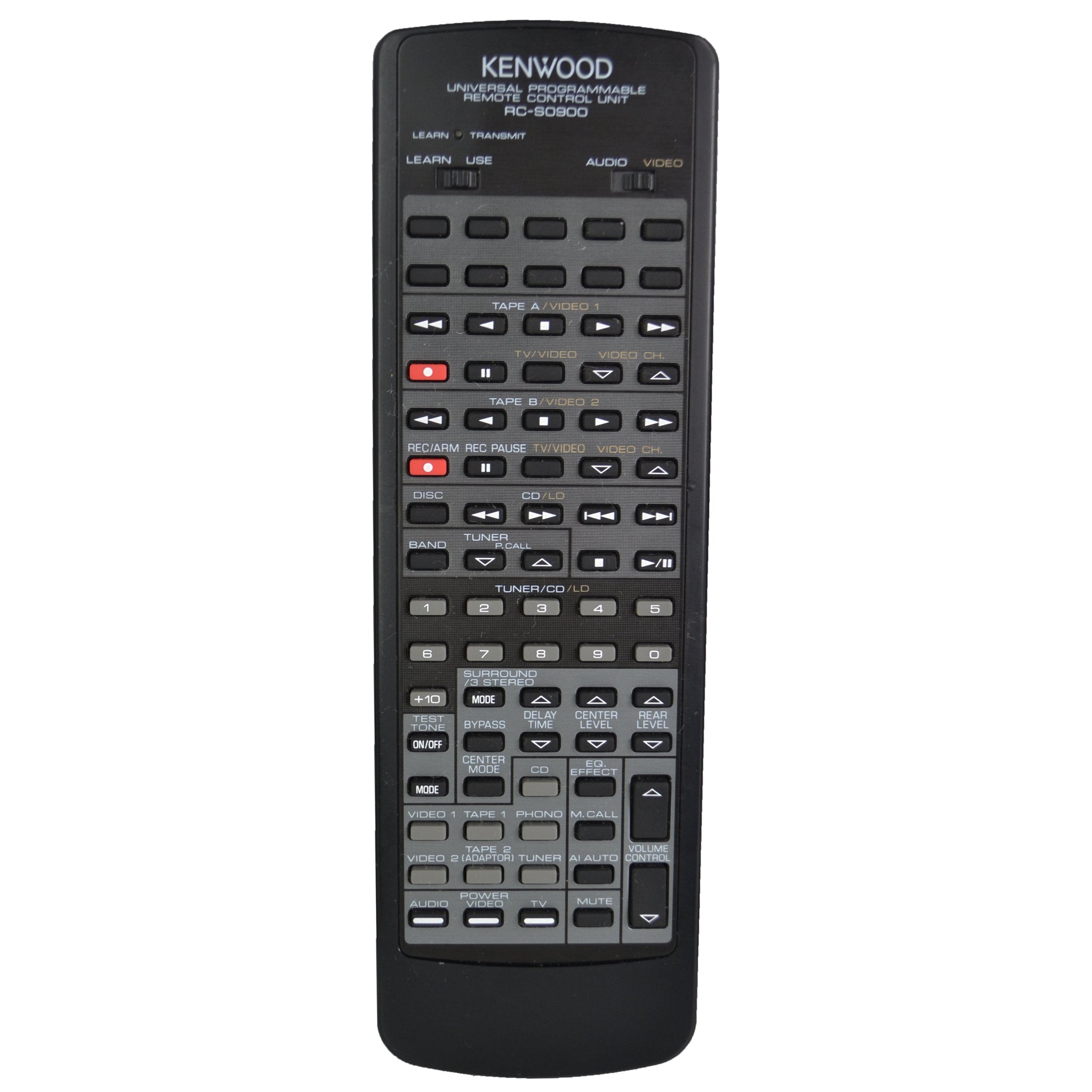 Kenwood - RC-S0900 - Universal Programmable Remote Control Unit - CD P