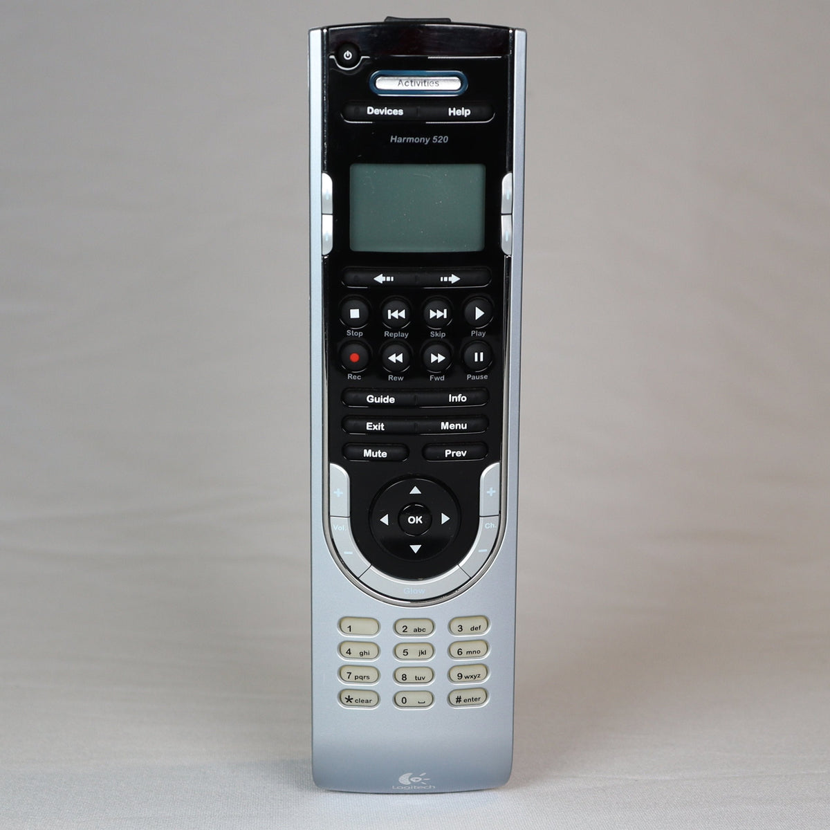 Logitech Harmony 520 Model R-IH10 Universal Remote Control — SpenCertified