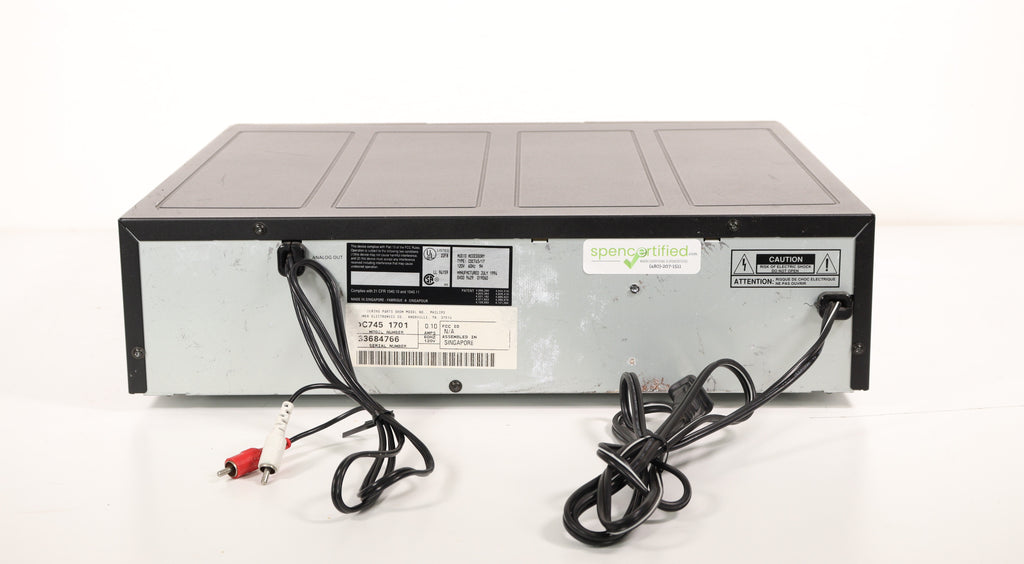 Magnavox 5-Disc Carousel CD Player Changer System (NO REMOTE)