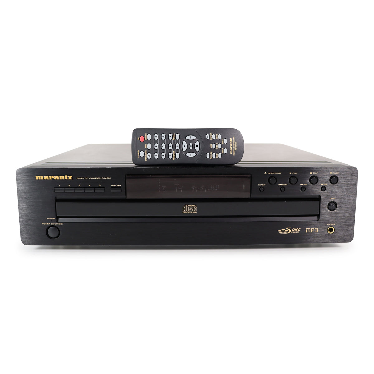 Marantz CC4001/U1B 5-Disc Carousel CD Changer — SpenCertified