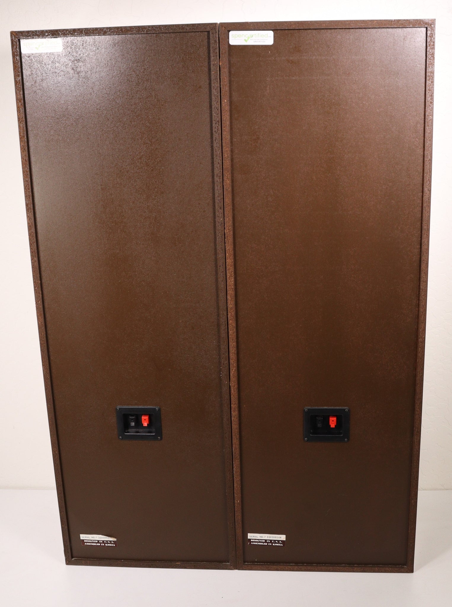 Marantz SP103 3 Way Slim Tower Speaker Pair 10" Woofer 8 Ohms 5-130 Wa