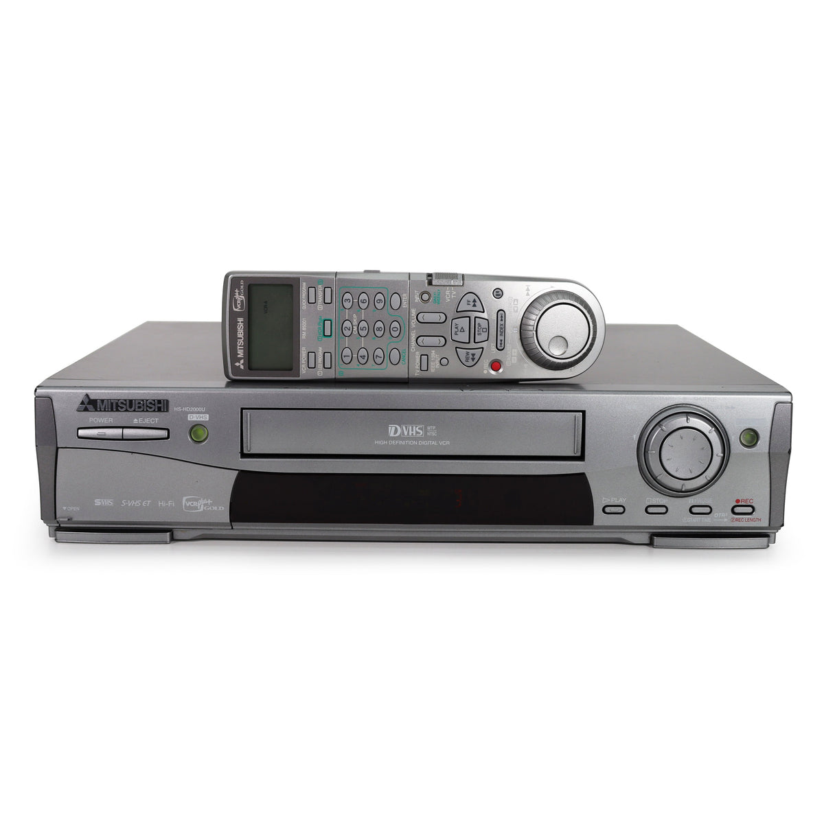 Mitsubishi HS-HD2000U DVHS High Definition Digital VCR Video Cassette ...