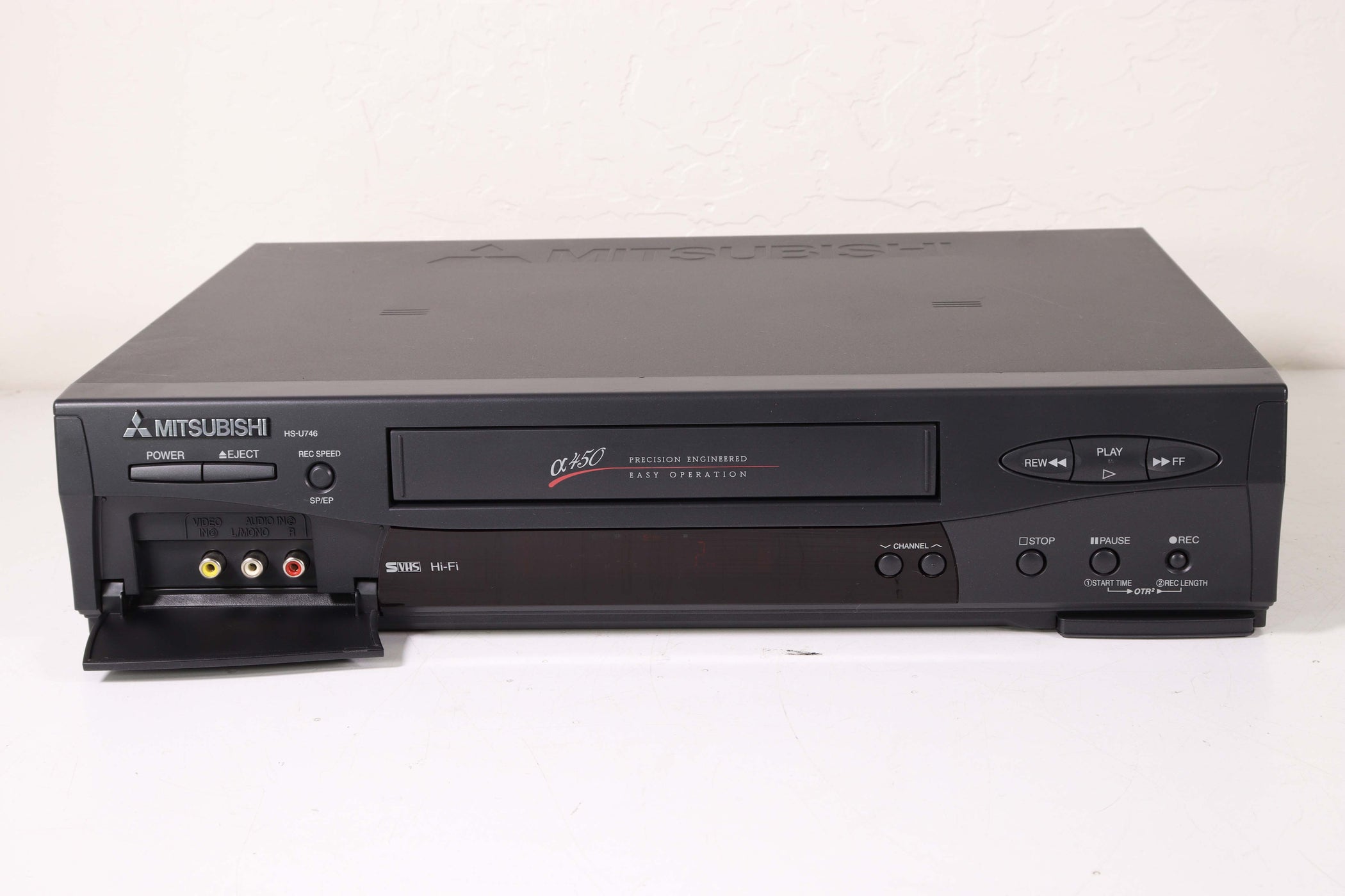 Mitsubishi HS-U746 SVHS Super VHS Player VCR Video Cassette Recorder ...
