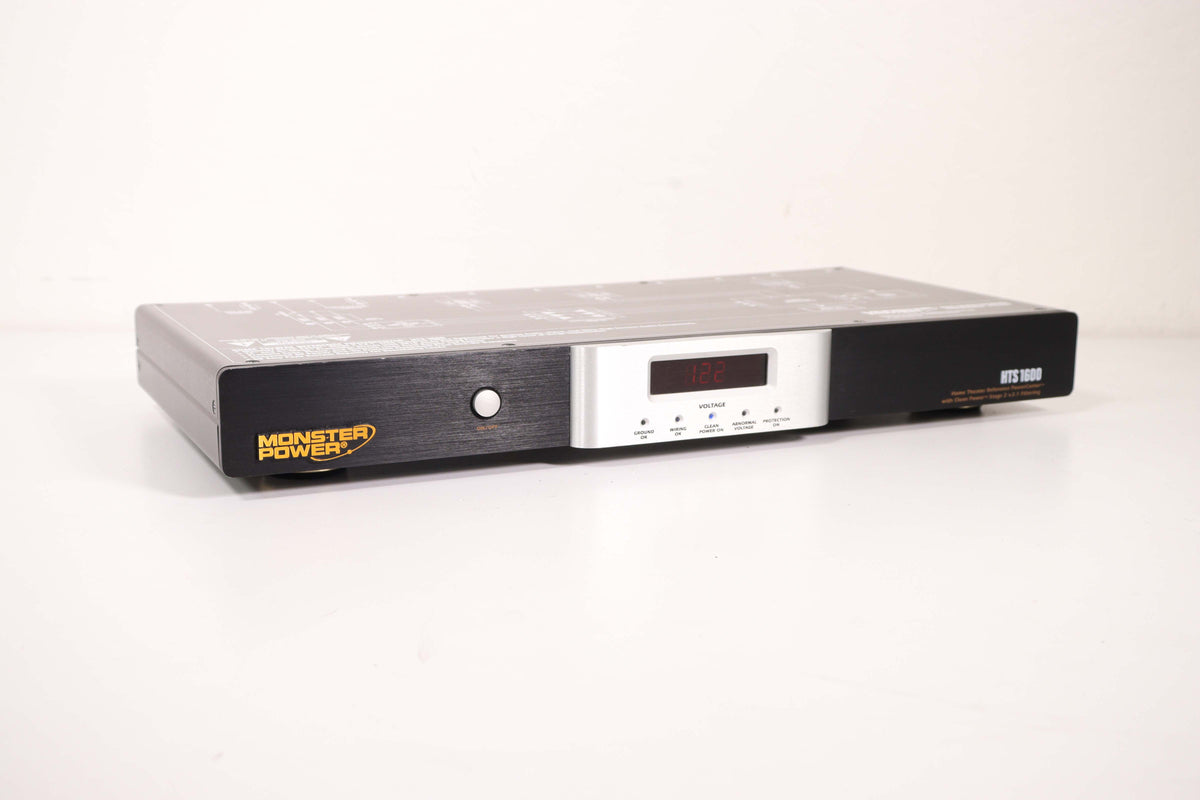 Monster Power HTS1600 Home Theatre Reference PowerCenter with Clean Po ...