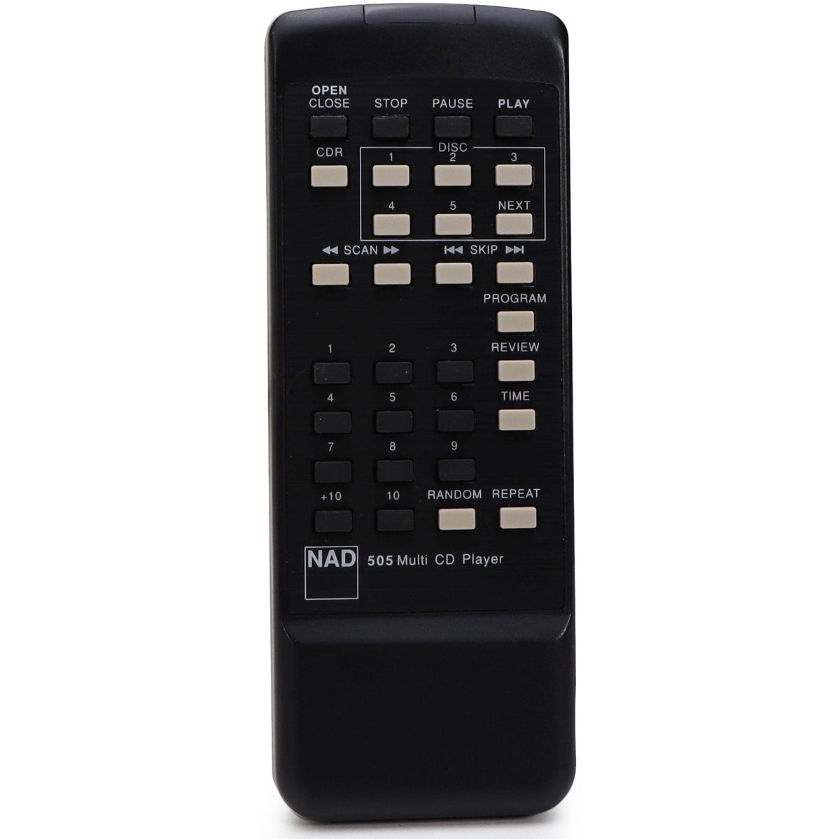 NAD 505 Remote Control for CD Player Model NAD 505 — SpenCertified