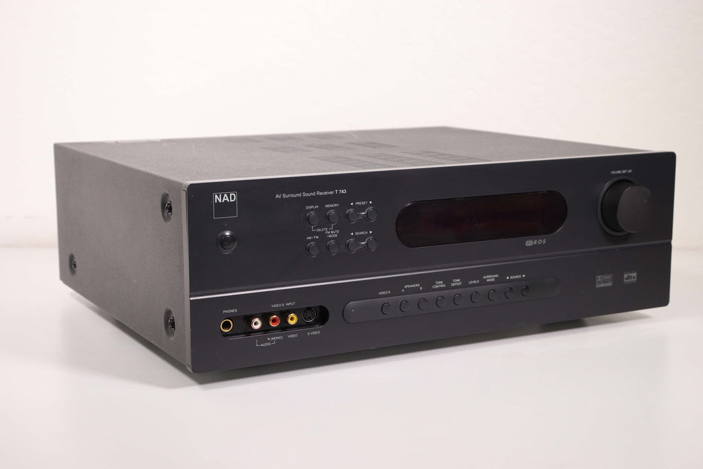 NAD AV Surround Sound Receiver T 743 Amplifier Home Audio System