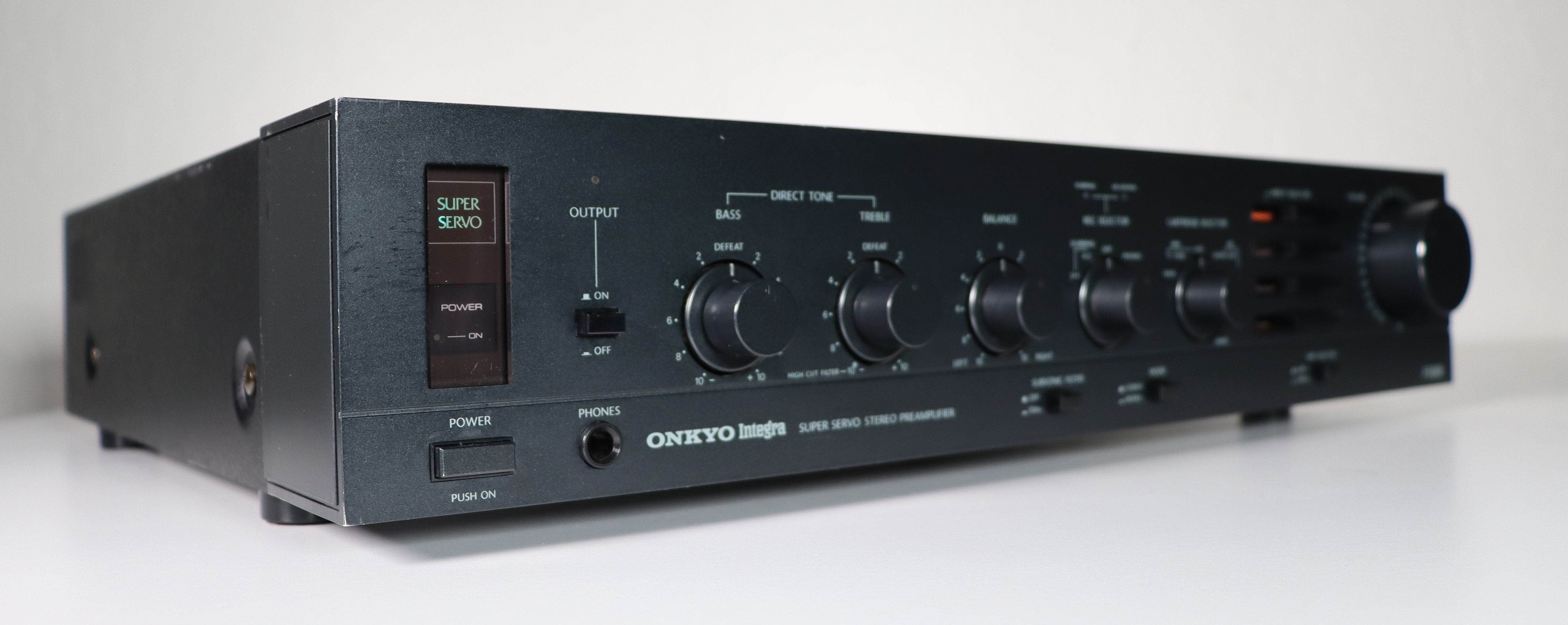 ONKYO Integra Super Servo Stereo Preamplifier Preamp P-3030 — SpenCertified