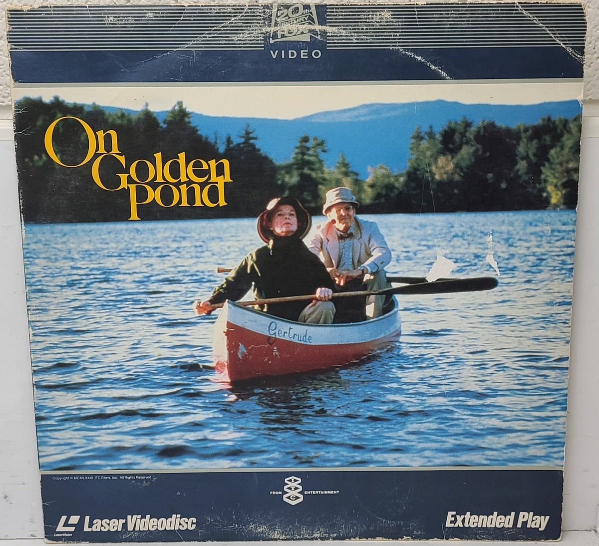 On Golden Pond LaserDisc Movie — SpenCertified