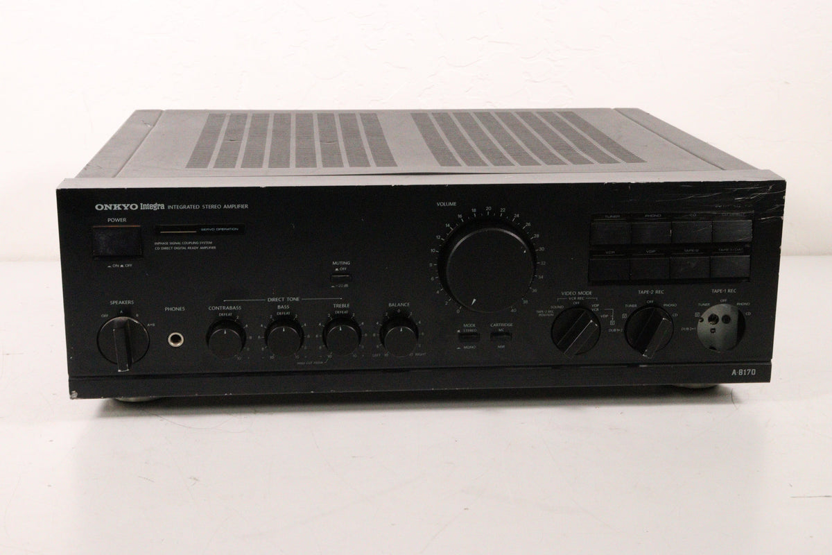 Onkyo A-8170 Stereo Amplifier Integra (AS IS) — SpenCertified