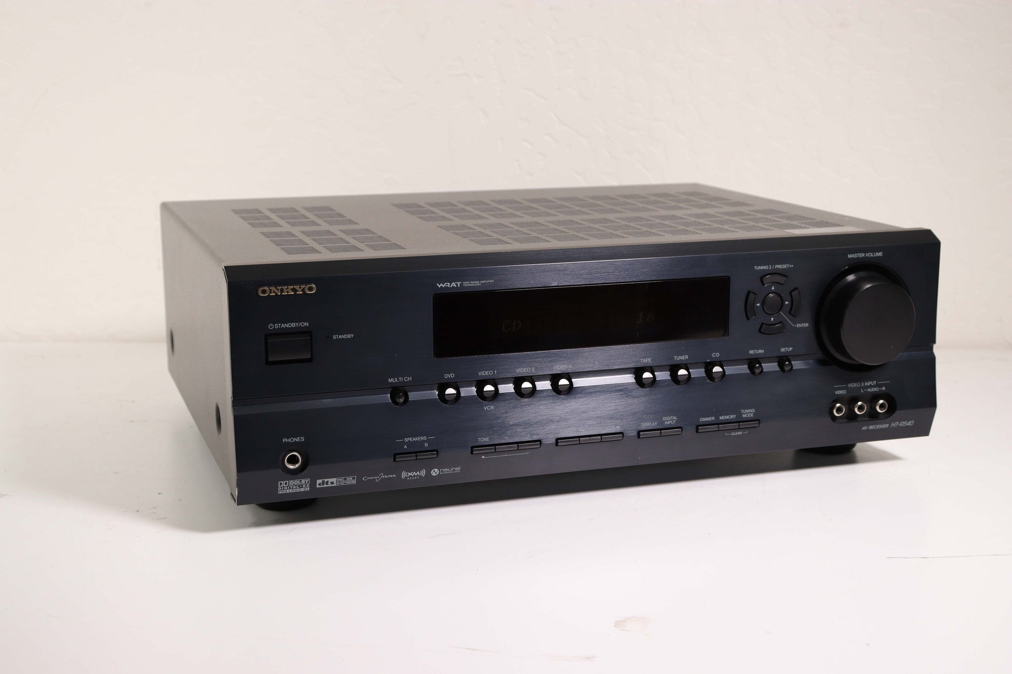 Onkyo AV Receiver HT-R540 7.1 Channel Surround Sound XM Radio (No Remo