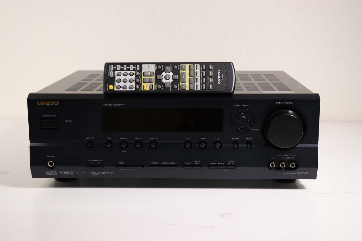 Onkyo AV Receiver HT-R540 7.1 Channel Surround Sound XM Radio (No Remo ...