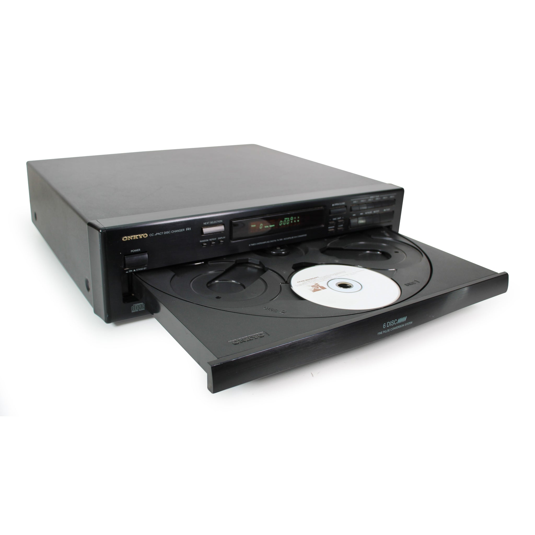 Onkyo DX-C220 6-Disc Carousel CD Changer Compact Disc Exchange System