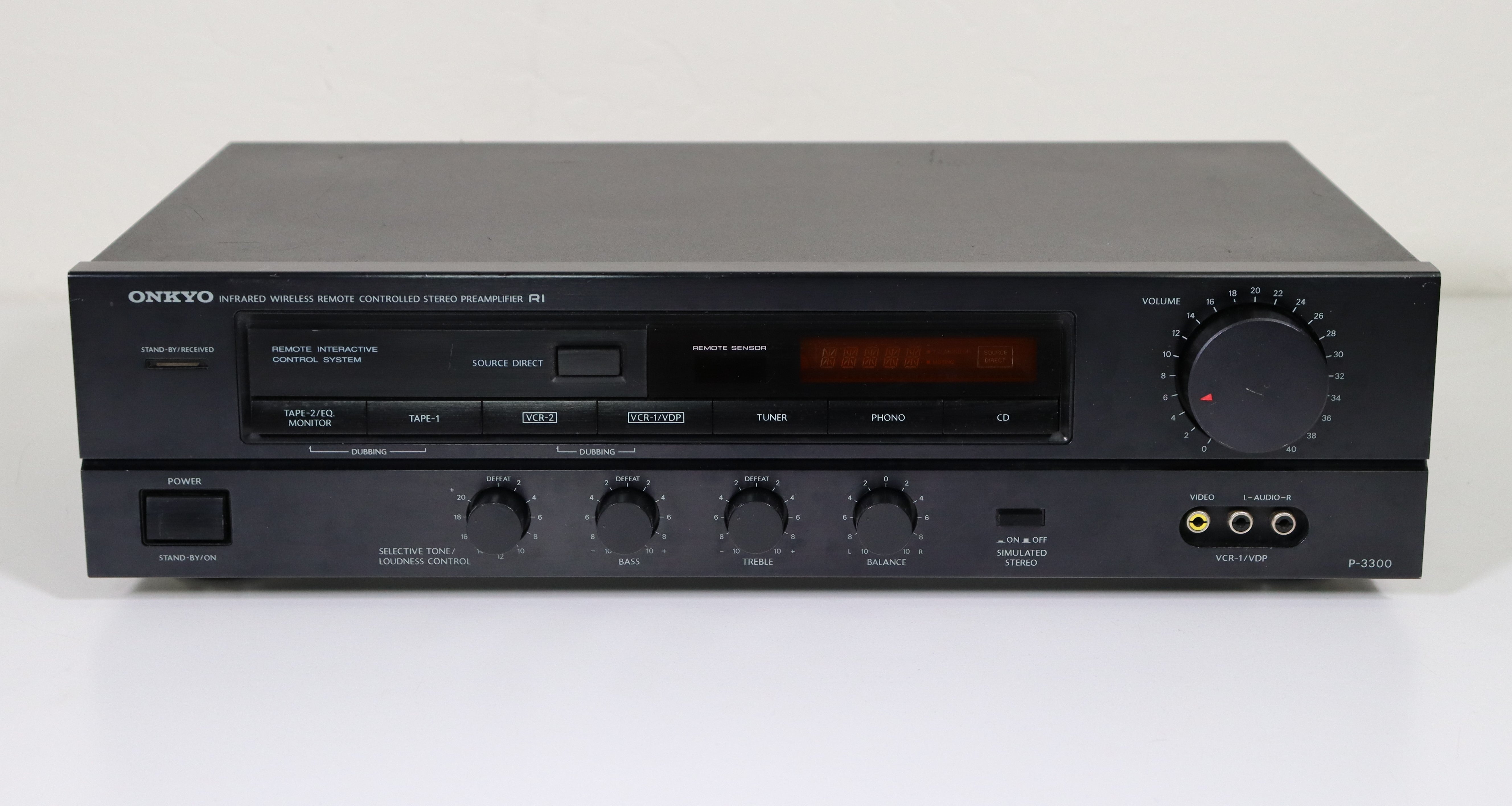 Onkyo P-3300 Stereo Preamplifier R1