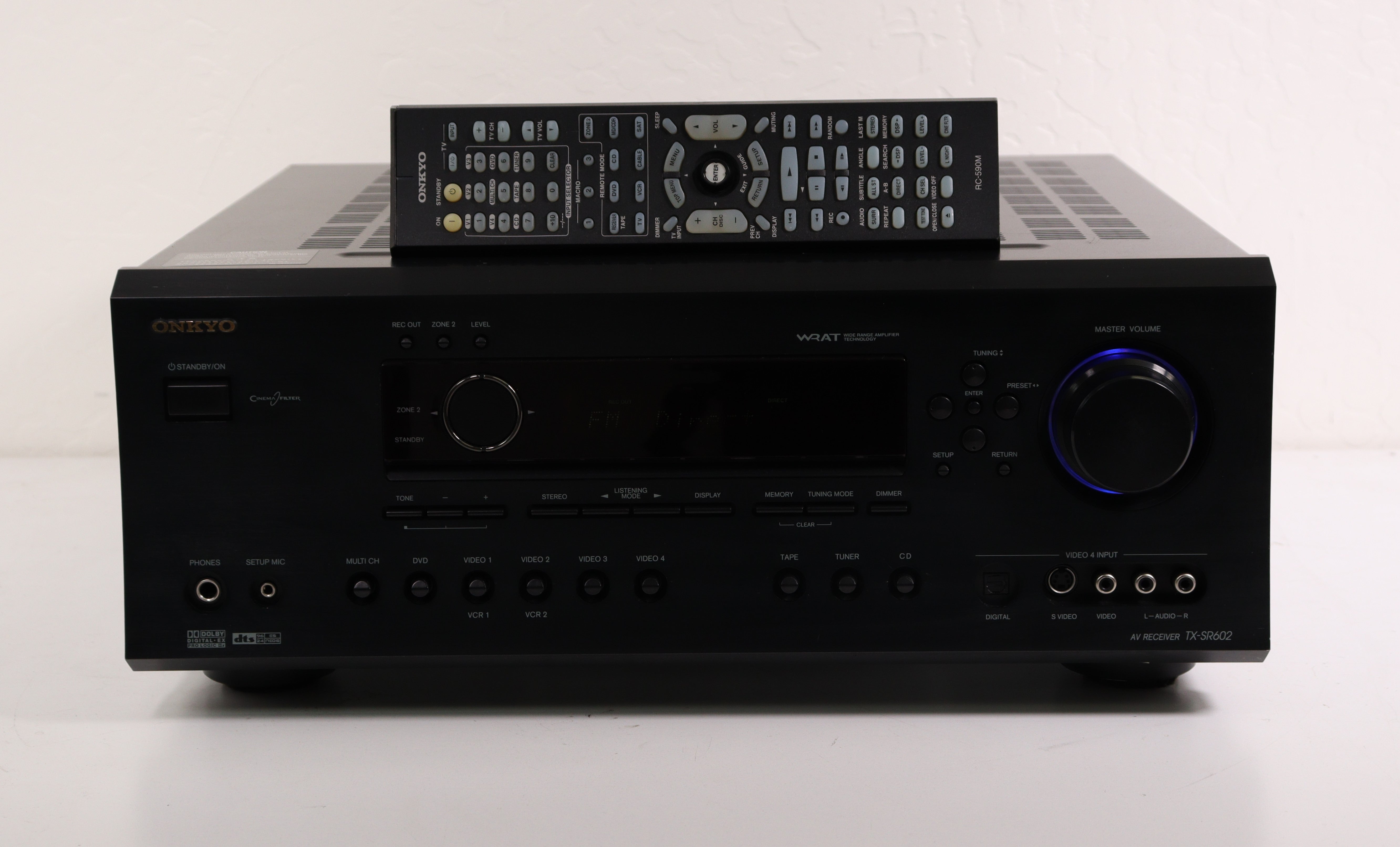 Onkyo TX-SR602 AV Receiver Home Surround Sound Stereo Speaker System 7