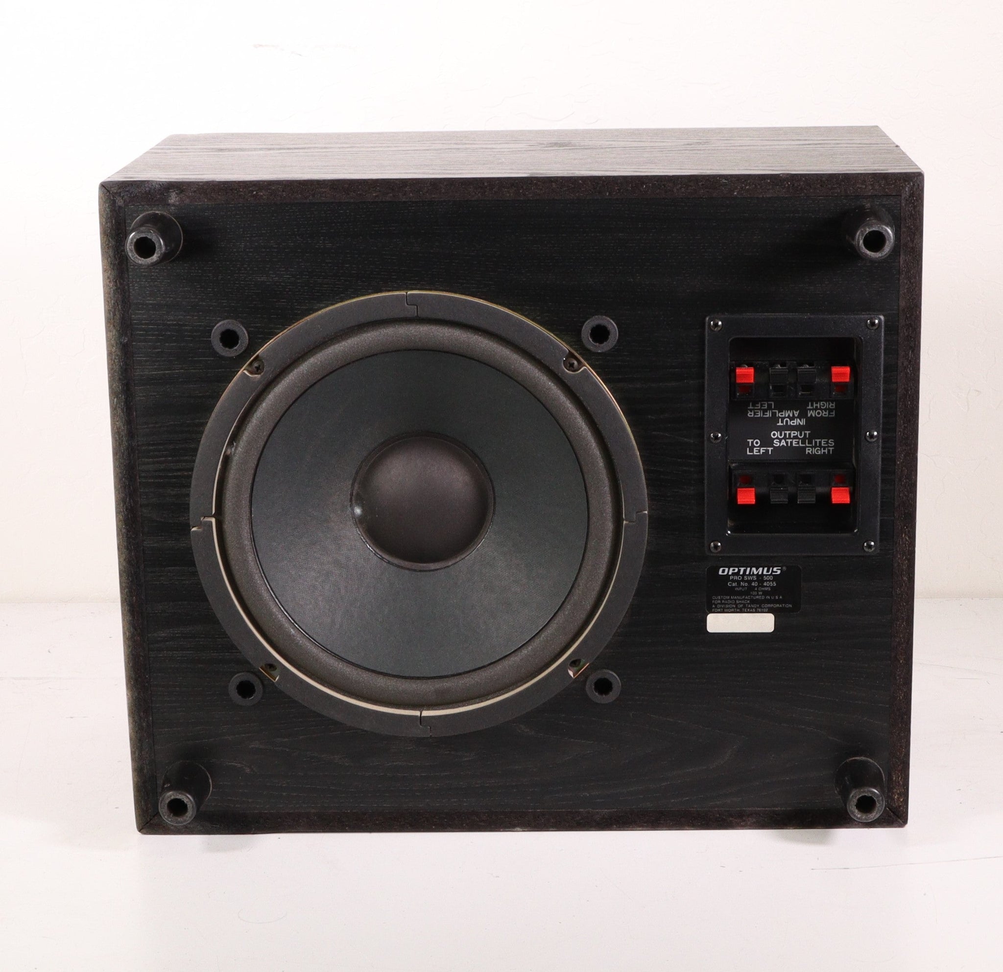 Optimus Pro SWS-500 Passive Subwoofer System