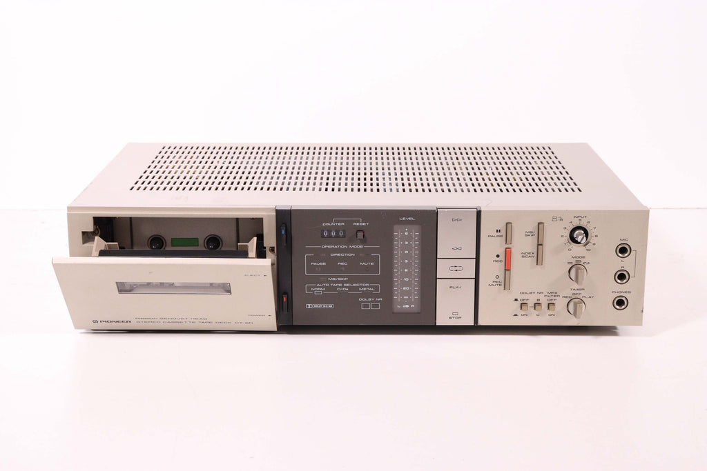PIONEER CT-6R Stereo Cassette Tape Deck Player