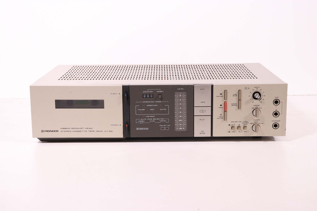 PIONEER CT-6R Stereo Cassette Tape Deck Player