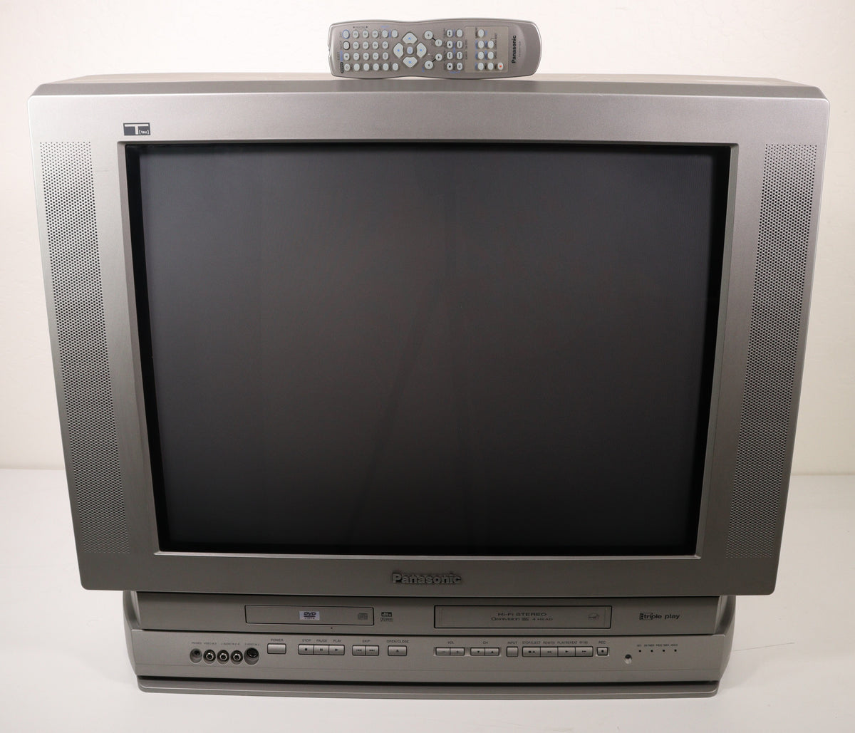 Panasonic 27 Inch TV DVD VCR VHS Player Combo Tube Television PV-DF273 ...