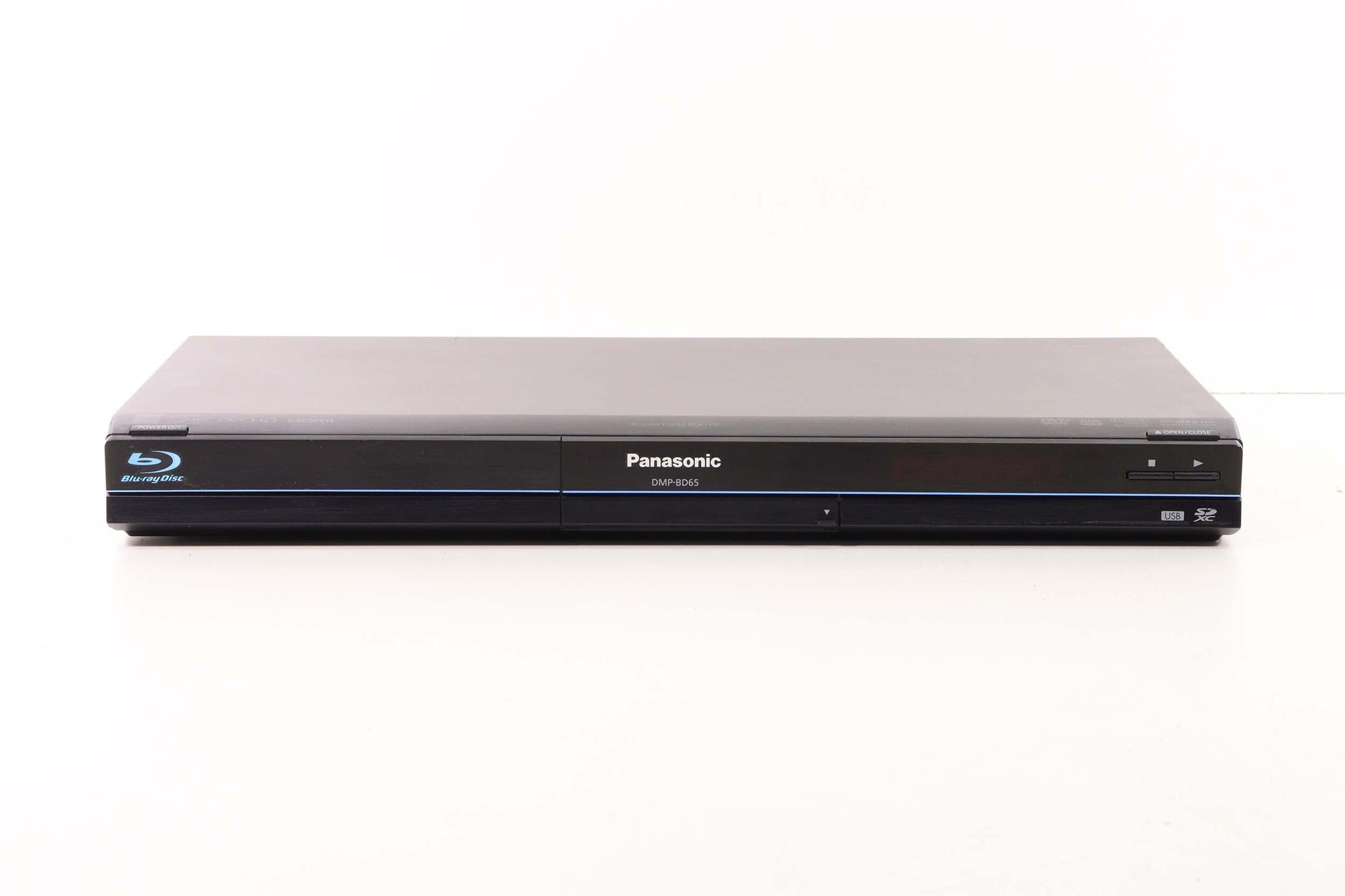 Panasonic DMP-BD65 Blu-Ray Disc DVD Player (NO REMOTE) — SpenCertified