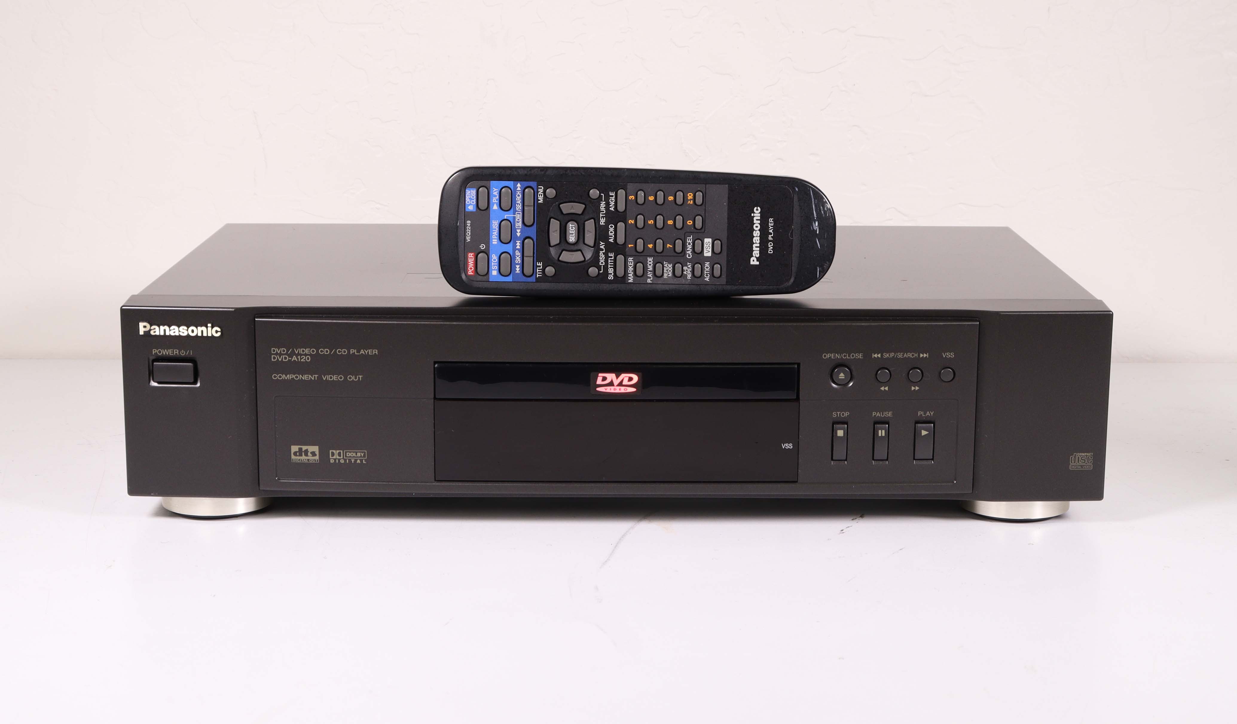 Panasonic DVD-A120 DVD Video CD Compact Disc Player — SpenCertified