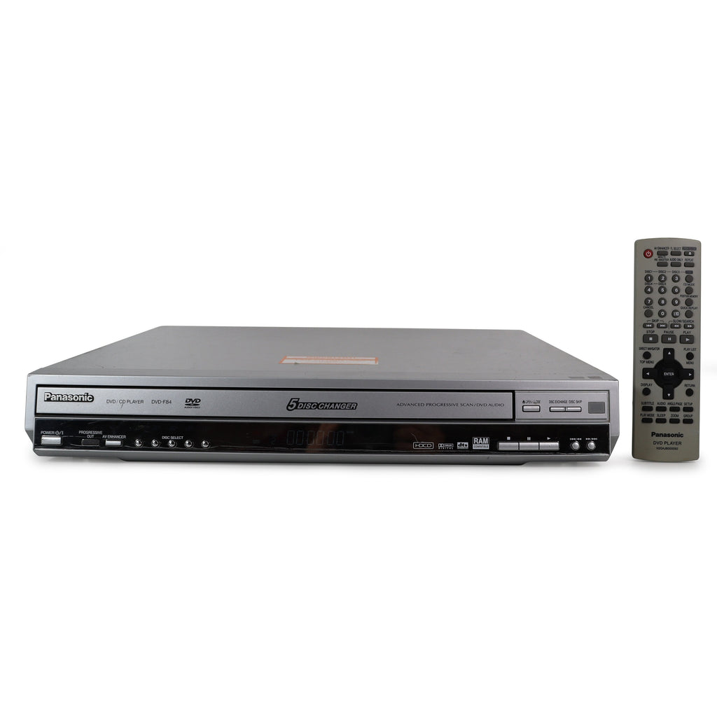 Panasonic DVD-F84 5 Disc Carousel DVD Player Changer