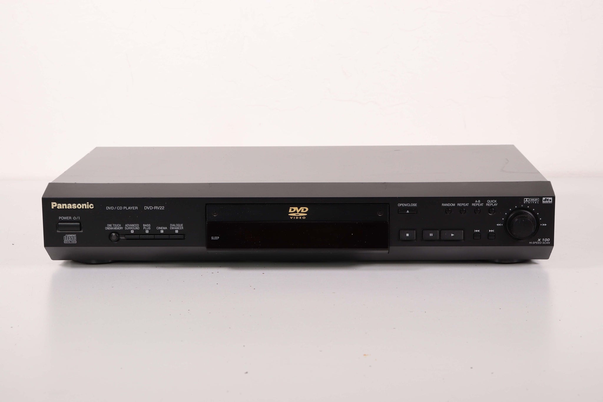 Panasonic DVD-RV22 Single Disc DVD CD Player