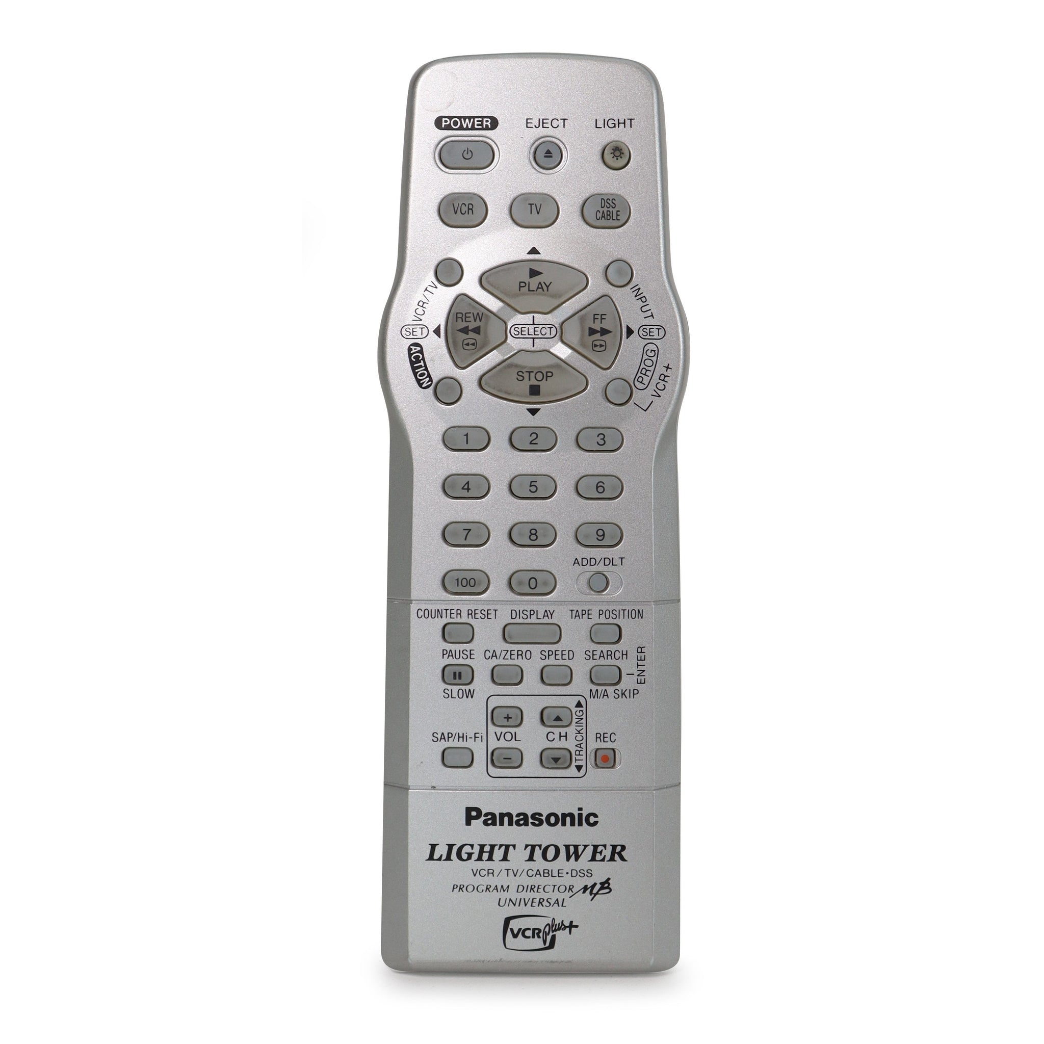 Panasonic LSSQ0343 Remote for PV-V4612S VCR/VHS Player/Recorder