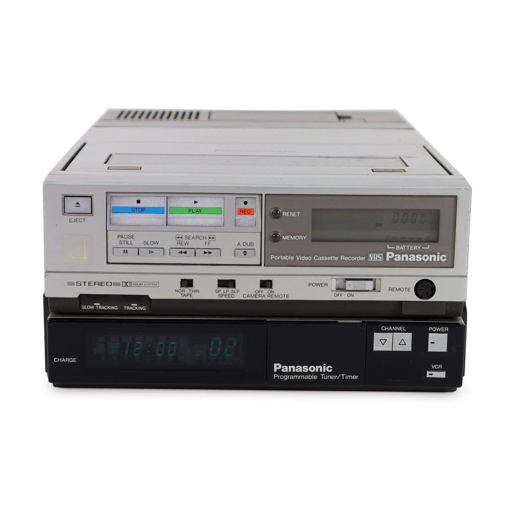 Panasonic PV-A860 Portable VCR / VHS Player with Timer Part Vintage (W