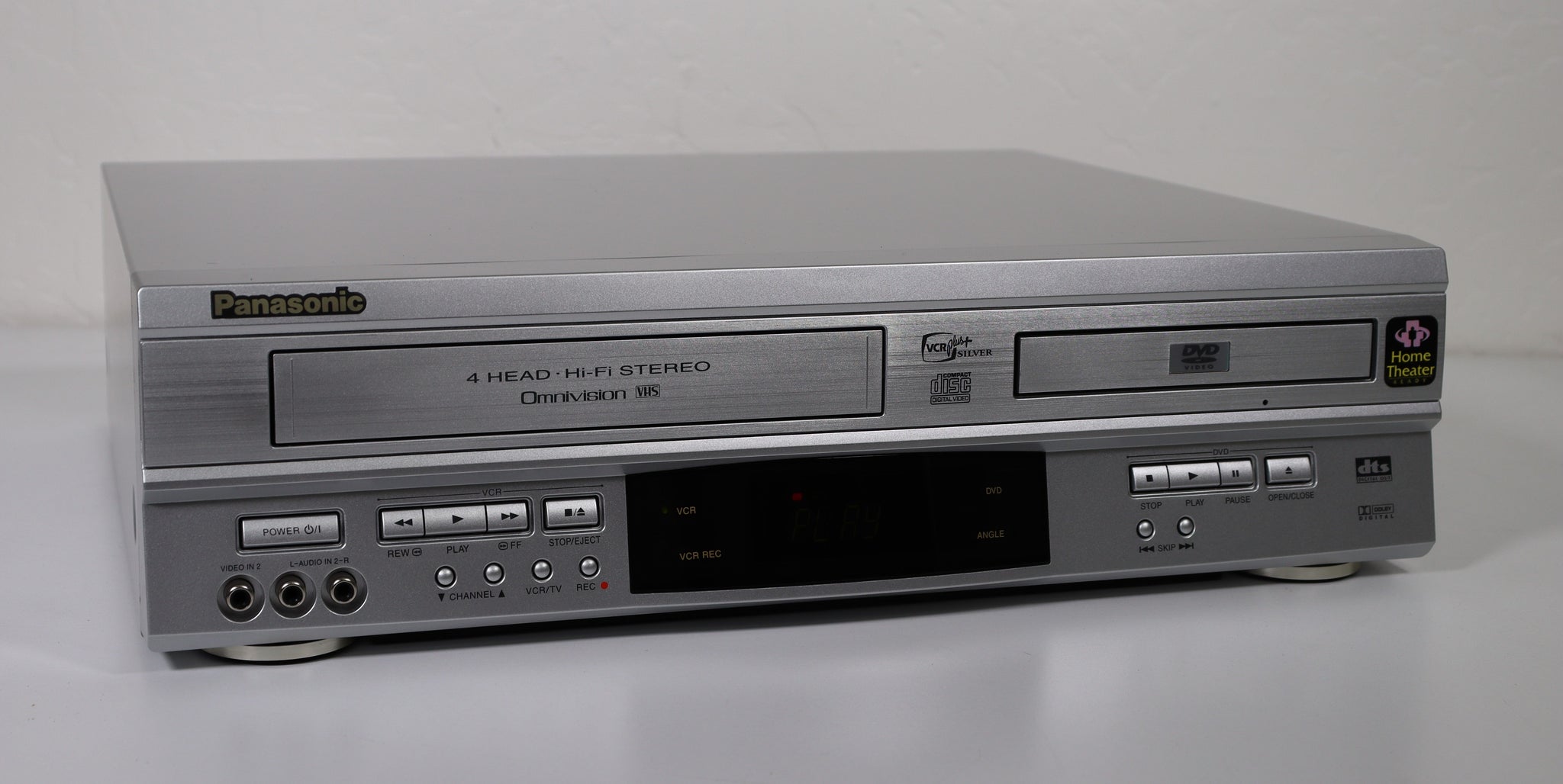 Panasonic PV-D4761 DVD VCR VHS Player Combo System Ultra Durable and H ...