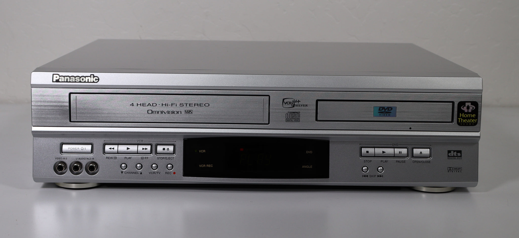 Panasonic PV-D4761 DVD VCR VHS Player Combo System Ultra Durable and H ...