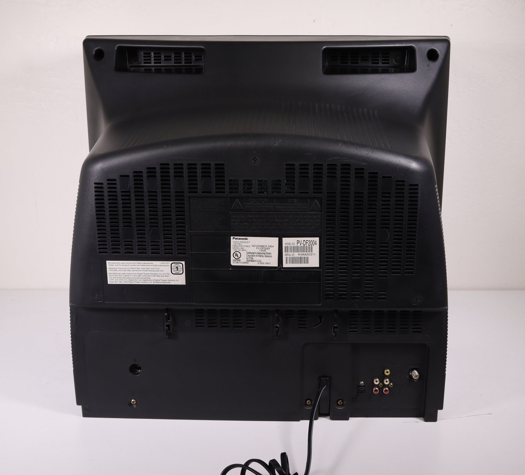 Panasonic PV-DF2004 20" TV DVD VCR VHS Player Combo System (FREE SHIPP