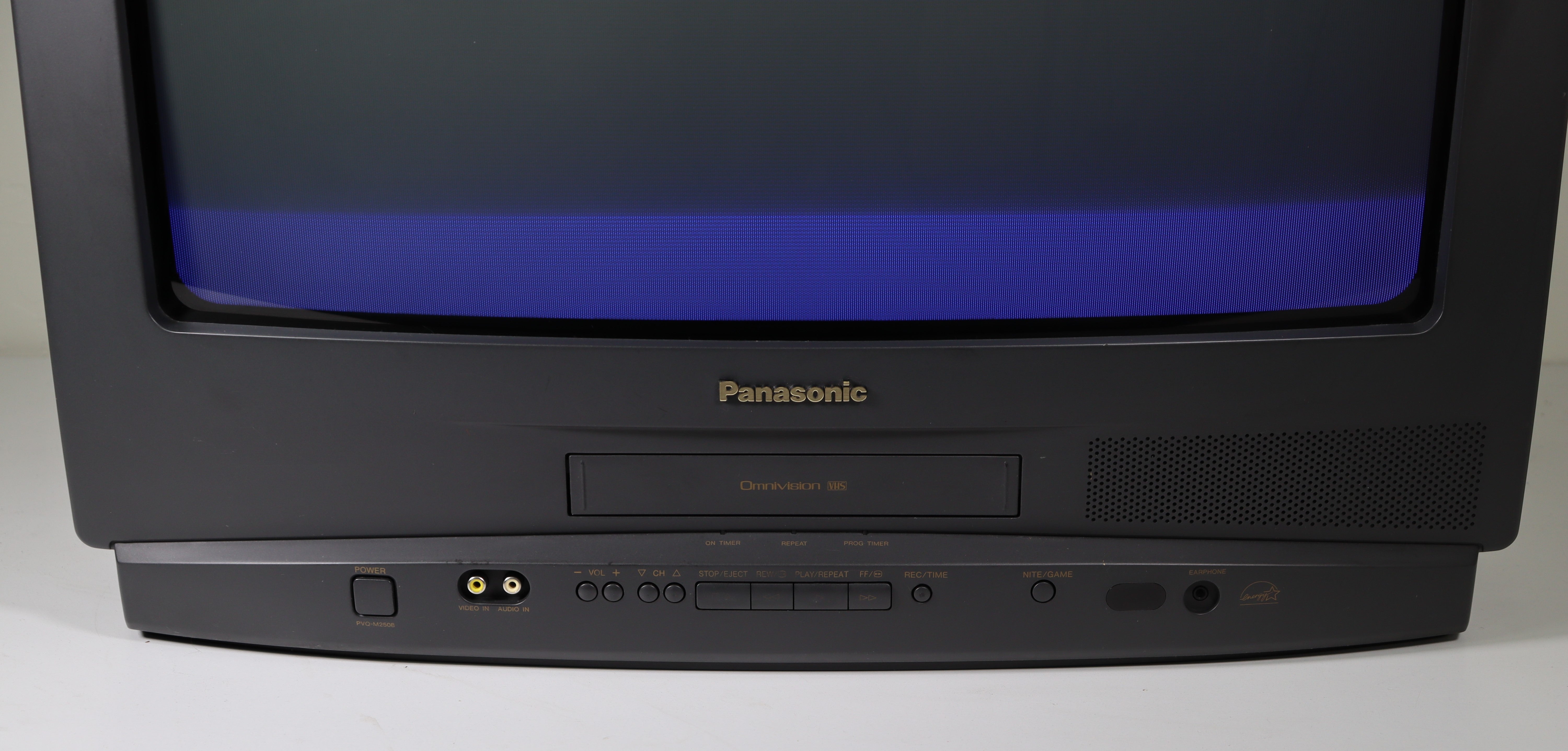 Panasonic PVQ-M2508 25 Inch TV VCR VHS Player Tube TV Combo — SpenCertified