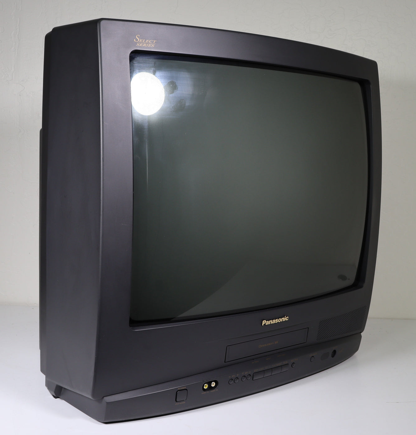 Panasonic PVQ-M2508 25 Inch TV VCR VHS Player Tube TV Combo — SpenCertified