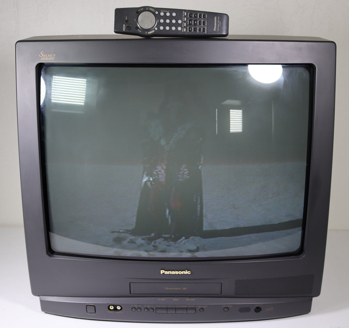 Panasonic PVQ-M2508 25 Inch TV VCR VHS Player Tube TV Combo — SpenCertified