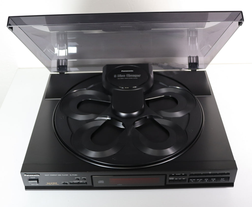 Panasonic SL-PC364 Multi Compact Disc Player Changer Top Loader